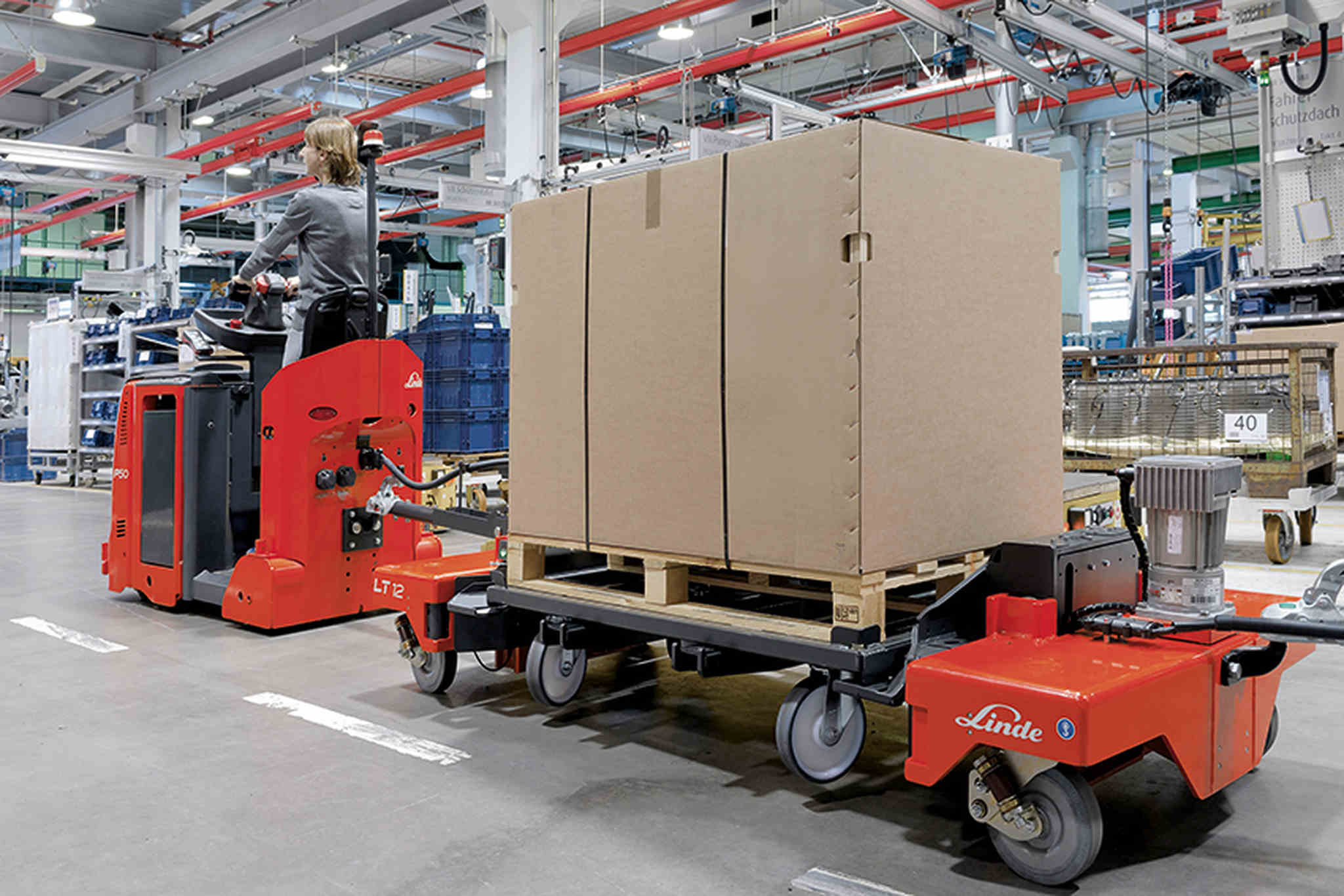 Routen- und Logistikzüge von Linde kaufen - Jungbluth