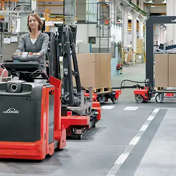 Route and logistics trains von Linde kaufen - Jungbluth